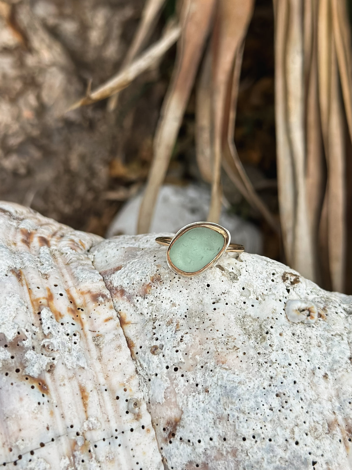 Sea Glass Ring (7)– Homesick Designs